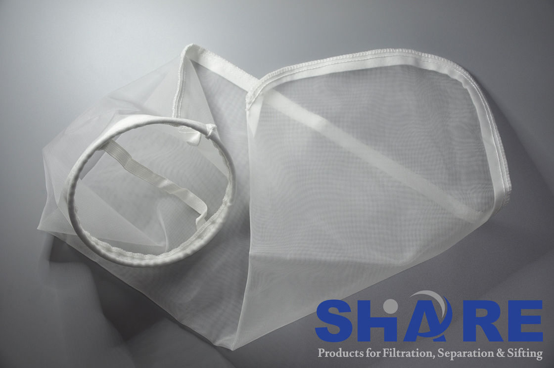 Nylon Mesh Liquid Filter Bags Housing For Oil Chemical High Dirt Holding