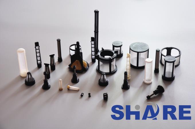 Industrial Insert Molding Plastic Filters Synthetic Metallic Mesh