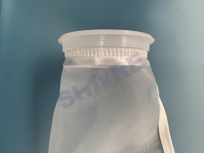 Square Hole Tenacity Mesh Filter Bags For Beverage Filtration