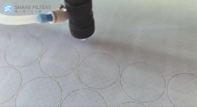 Micron 5μM Polyester Mesh Disc Filter For Cleanliness Analysis ...