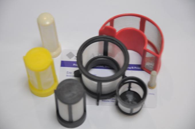 Over Molded Plastic Filters 5-2000UM Micron Rating For Food / Medical ...